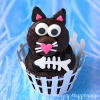 Cute Black Cat Cupcakes You Can Make This Halloween! – Meow As Fluff