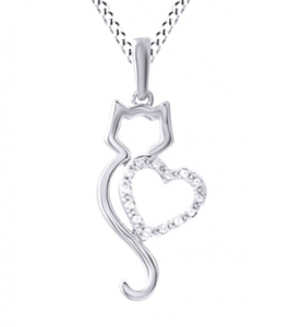 Diamond Cat Jewelry For People Who Love Kitties! – Meow As Fluff