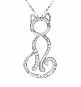 Diamond Cat Jewelry For People Who Love Kitties! – Meow As Fluff