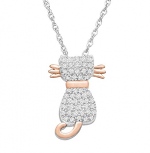 Diamond Cat Jewelry For People Who Love Kitties! – Meow As Fluff