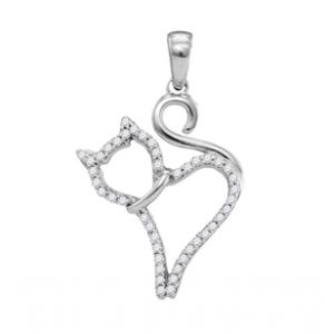 Diamond Cat Jewelry For People Who Love Kitties! – Meow As Fluff