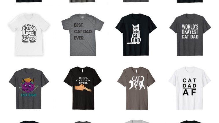 Short Sleeve Button Down Shirts For Men Who Love Cats! – Meow As Fluff