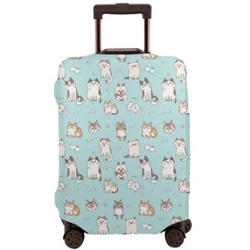 Cat Luggage Covers For People Who Love Kitties! – Meow As Fluff