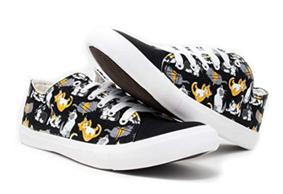 Casual Shoes And Sneakers For Women Who Love Cats! – Meow As Fluff