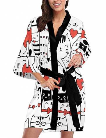 Cat Bathrobes For Women Who Love Kitties! – Meow As Fluff