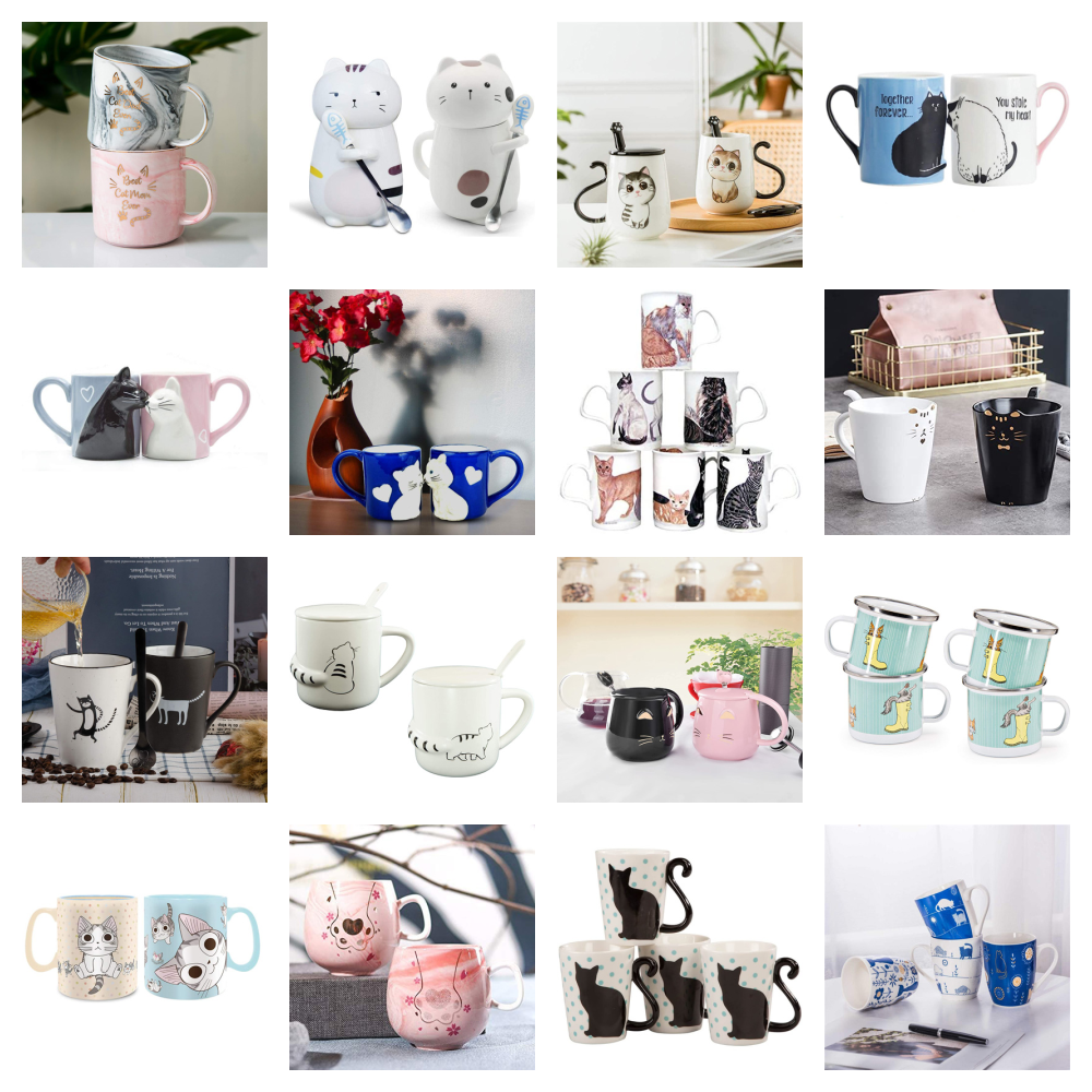 Delightful Sets Of Mugs For Cat Lovers! – Meow As Fluff